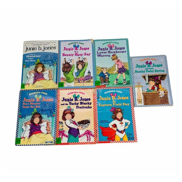 Scholastic | Other | Lot Of 7 Junie B Jones Early Chapter Books Barbara ...